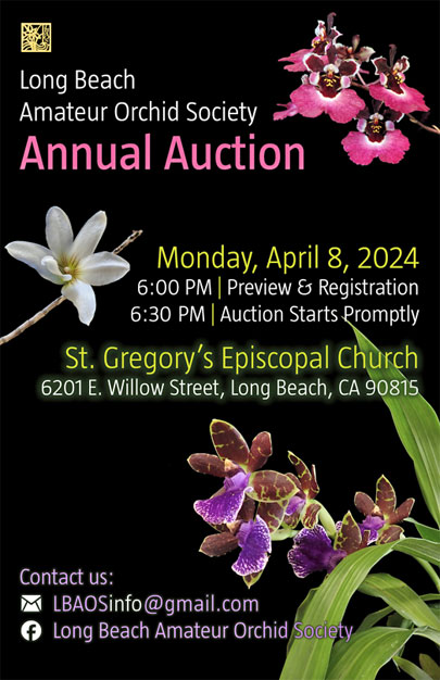 California Orchid Event Calendar, Shows and Festivals